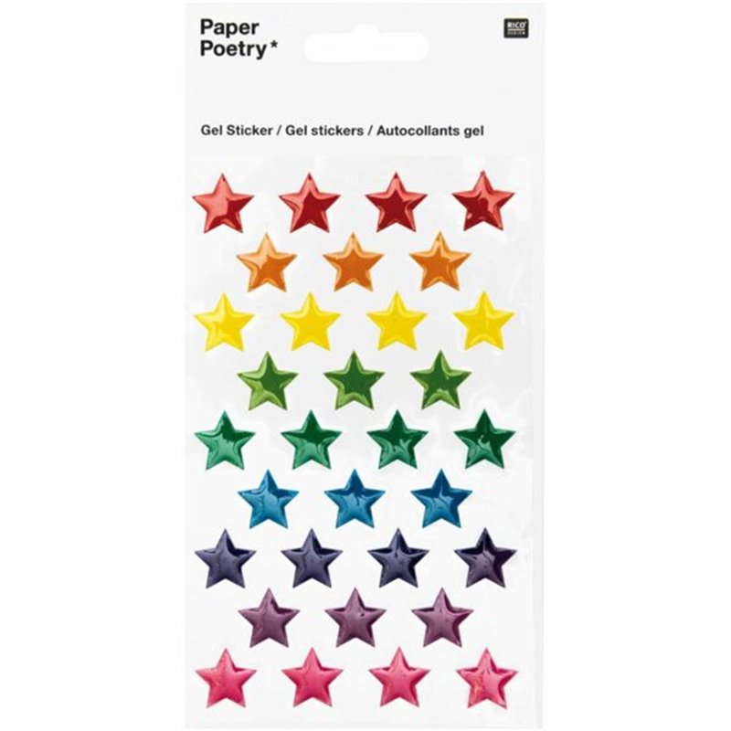 Gel Stars Stickers | | Rico Design-Vertecchi Cartotecnica